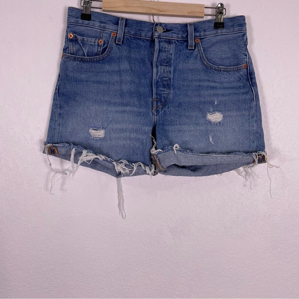 Levi’s 501 Big E Hidden Button Fly High Waisted Jean … - Gem